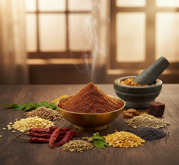 KULAMBU MILAGAI POWDER – Freshly Ground Foods